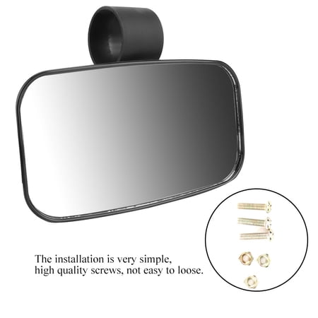Acouto UTV Side Mirror,Universal UTV Rear View Mirror Wide Angle Center ...