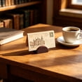 10-40PC Wooden Table Number Stands Wedding Table Name Holder ...