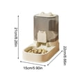 Automatic Pet Feeder Water Dispenser Set No Electricity Gravity Fed 7 ...