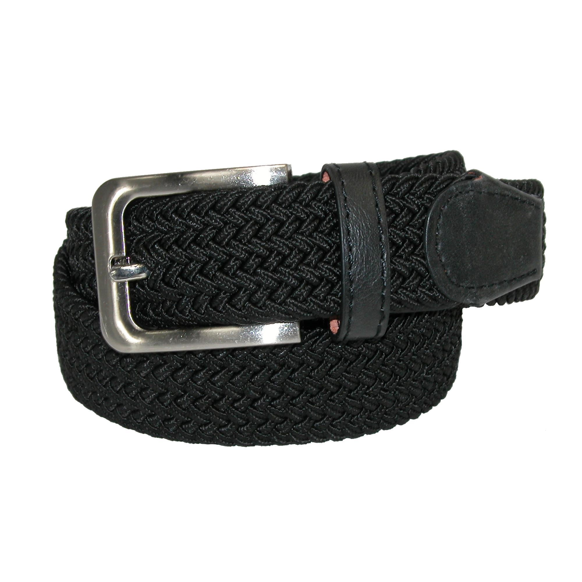 Click here for Ctm Elastic Braided Stretch Belt With Silver Buckl... prices