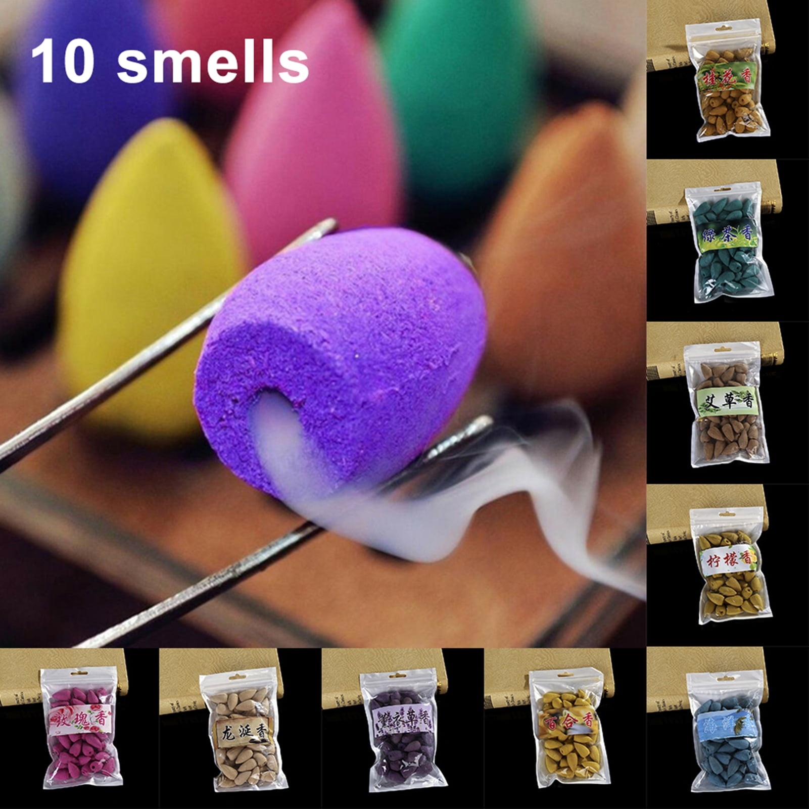 Click here for Unbranded 45pcs/Set Incense Cone Natural Back-Flow... prices