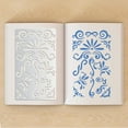 4x7 Inch Metal Journal Stencils Floral Vine Small Vintage Stencil ...