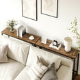 WhizMax Narrow Console Table, 39.4" Sofa Table, Behind Couch Table for ...