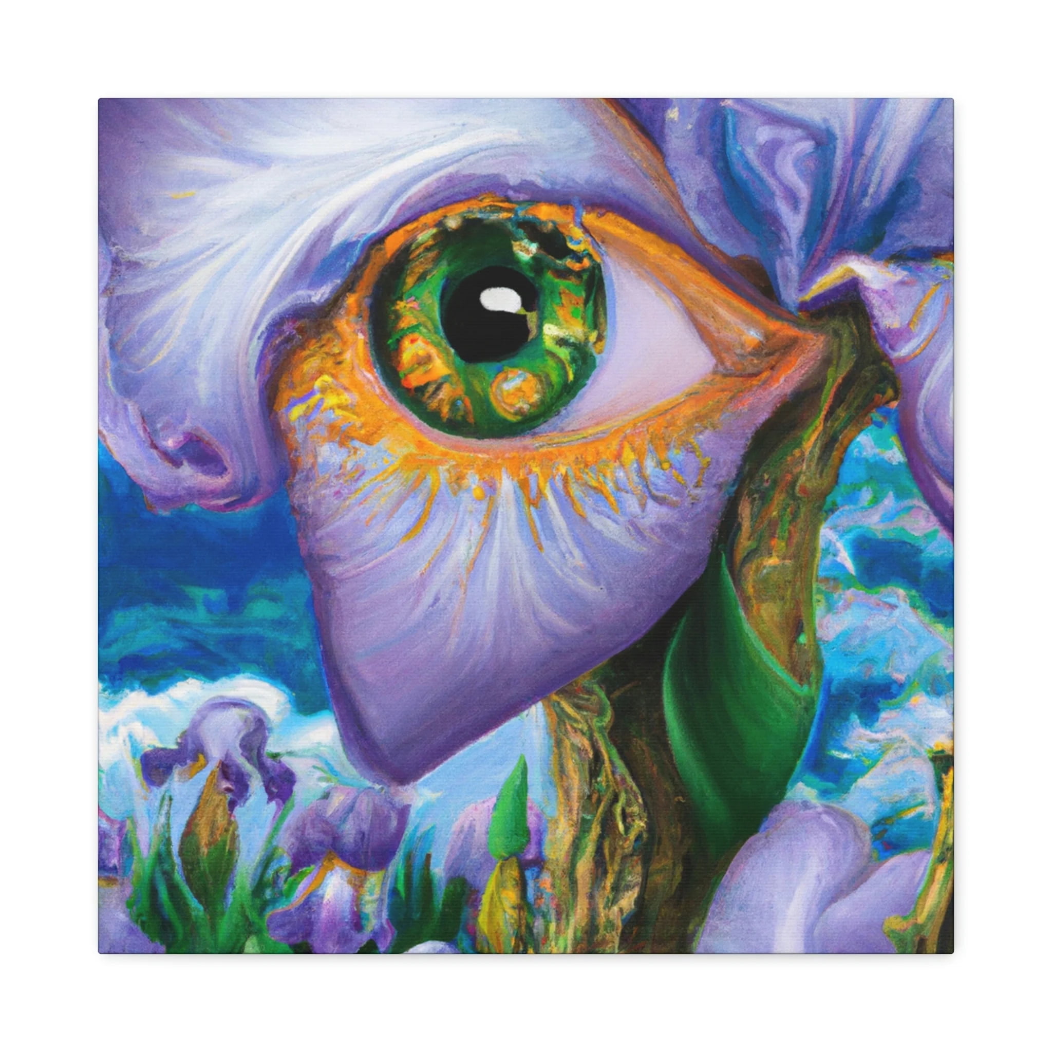 Iris in Daylight Reality - Canvas - Walmart.com