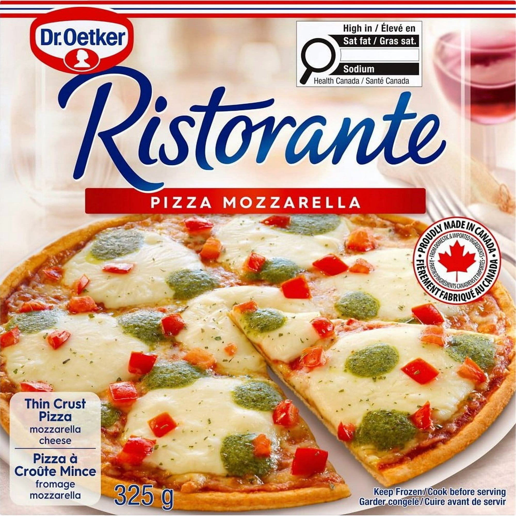 Click here for Dr. Oetker Ristorante Mozzarella Pizza 325 G prices
