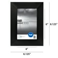 Mainstays Wide Black 4" x 6" Frame, Set of 4 - Walmart.com