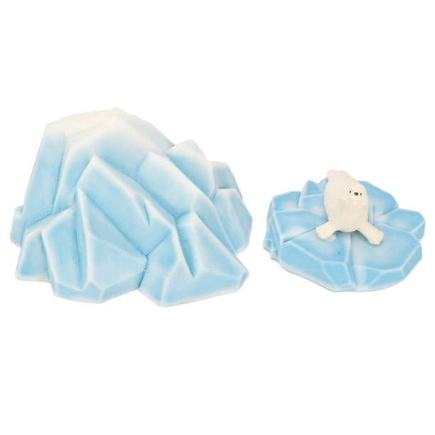 Aquarium Iceberg Decoration Natural Safe Resin Exquisite Underwater ...