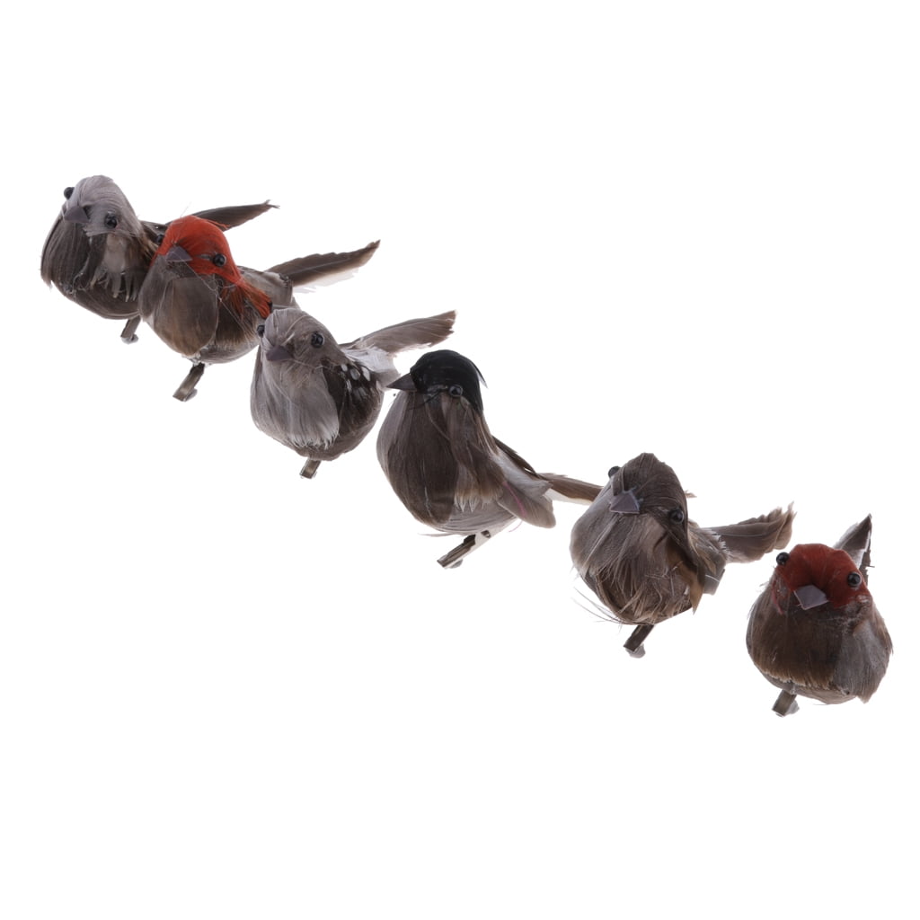 Buy Artificial Animal Magpie Birds with Clip Taxidermy garden and home ...