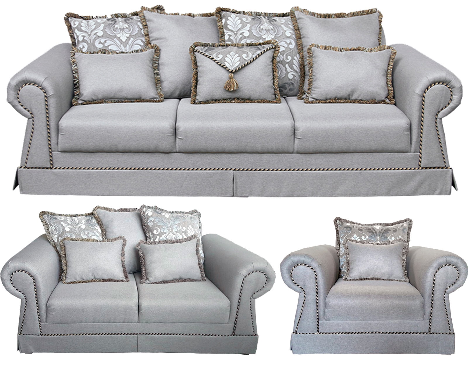 SALA GALVESTON PLOMO 3-2-1 AMOSA GDL ASTURIAS/CLASICO/3-2-1 | Walmart ...