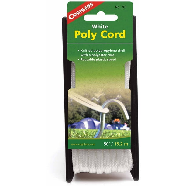 Coghlan's 701 Braided Poly Cord, 50' - Walmart.com