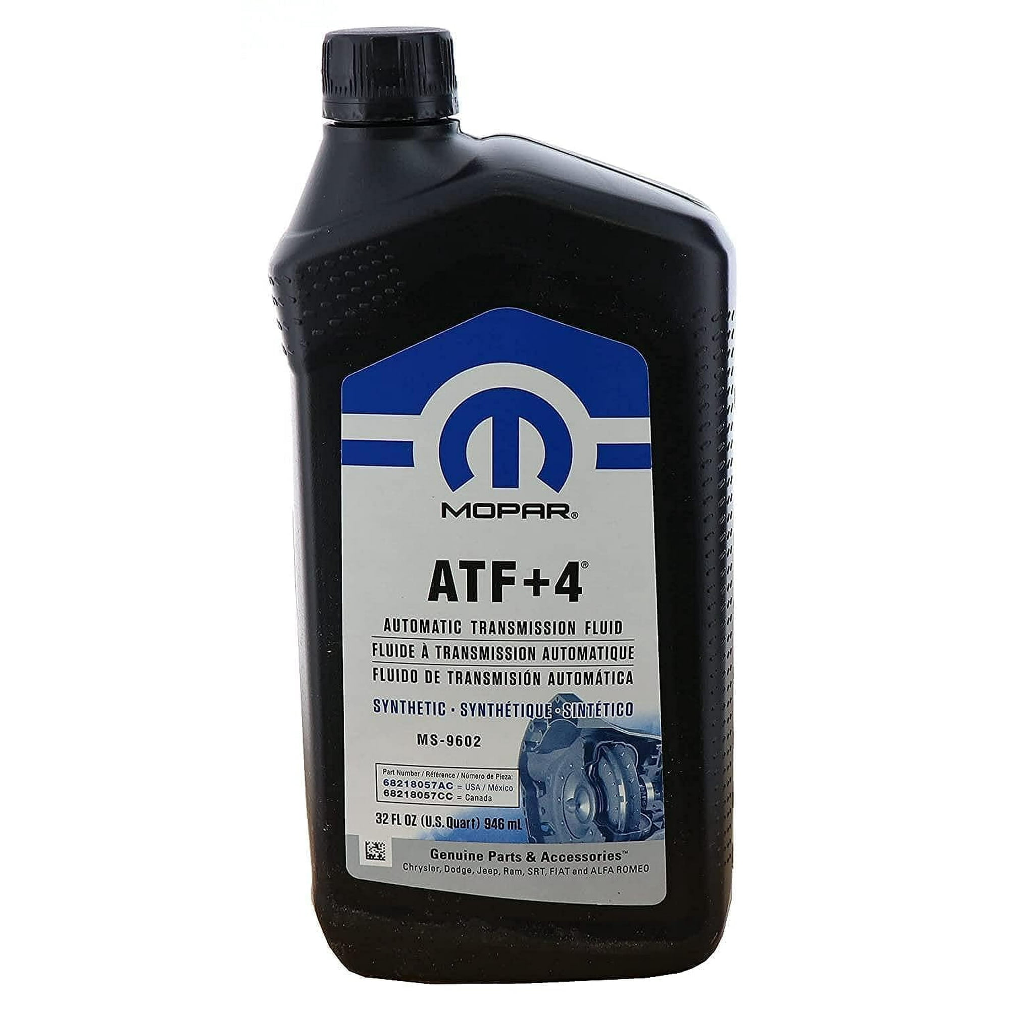 Click here for Chrysler (68218057ac) Genuine Mopar Fluid Atf+4 Au... prices