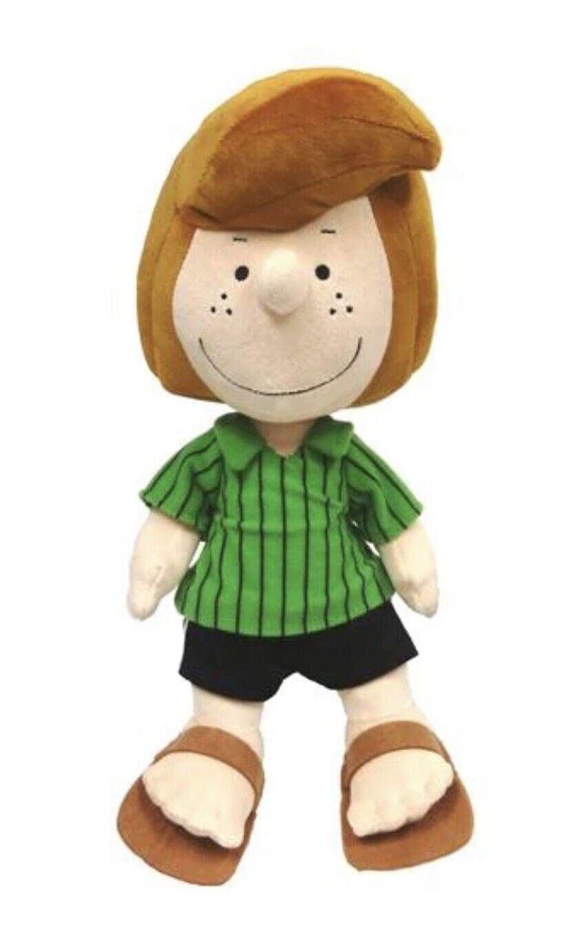 Plush 12" Peppermint Patty Peanuts Holiday Snoopy Rare Christmas Doll ...