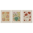 (2 pack) DesignOvation Floral Unframed Art Prints 8” x 10” Set of 3 by ...