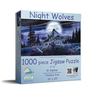 Ceaco - Wolves - Winter Wolf Family - 1000 Piece Jigsaw Puzzle ...