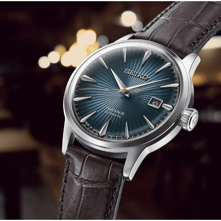 Seiko Presage Cocktail Time Men's Watch, Gradated Blue Dial Seiko Presage Cocktail Time Men's Watch, Gradated Blue Dial