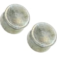 Blue Palm Jewelry Pair of 2 GAUGE White Labradorite Stone Saddle Plug ...