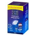 Clear Care Cleaning & Disinfecting Solution Triple Action Cleaning Twin ...