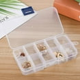 Dragonus Multi-lattice Transparent Plastic Jewelry Storage Box ...
