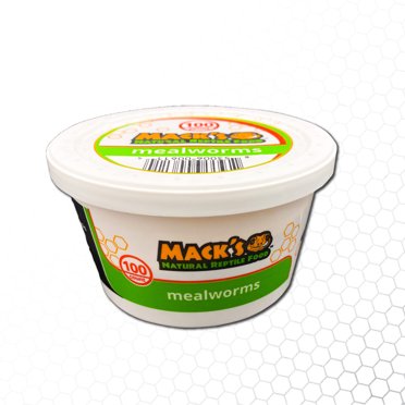 Predator Foods Bulk Mealworms + Wheat Bran - 1000 Count (3/4"-1 ...