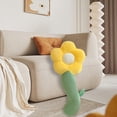 Bedside Throw Pillow Ornaments Cartoon Leg Clamp Long Pillow Flowers ...