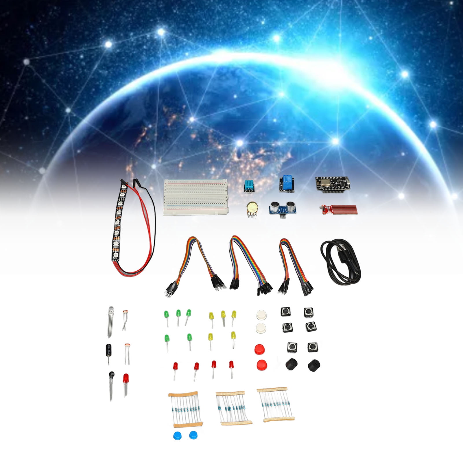 Kit De Inicio De IoT, Kit De Inicio De WiFi IoT De Fácil Operación Para Automatización Del Hogar ...