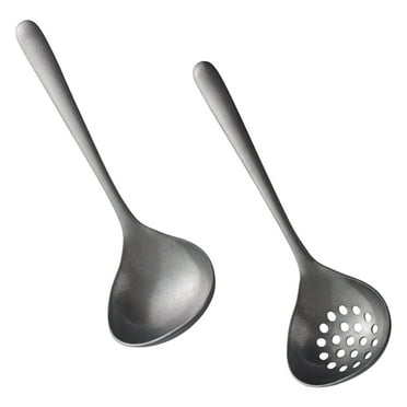 Spoon with Spout Soup Spoons Deep Soup Ladle Kitchen Gadget Stainless ...