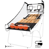 Costway Indoor Electric Single Shot Basketball Arcade Game Machine with ...