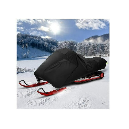 The waterproof snowmobile cover fits the heavy-duty storage cover ...