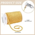 3 Strand Polyester Cord Twisted Rope for DIY Cord Jewelry Findings ...