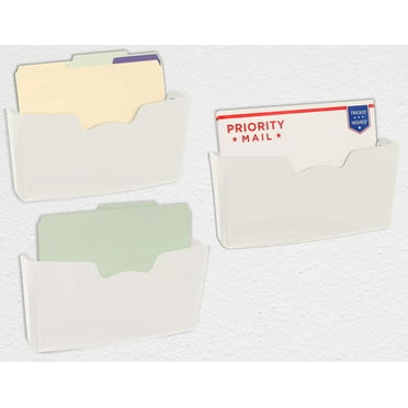 Rolodex Mesh 1-Pocket Metal Wall File Black (21931) - Walmart.com