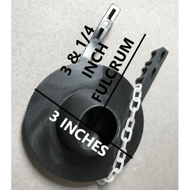 Universal Rundle 2 Inch Soft Rubber Toilet Flapper Valve by NuFlush ...