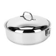 Camco Stainless Steel Nesting Cookware Set- Non Stick Pans and Pots ...