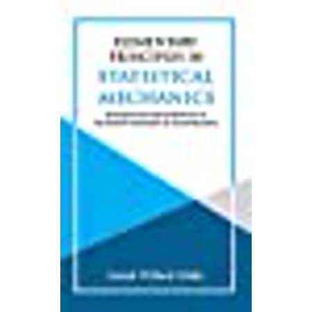 Elementary Principles in Statistical Mechanics | Walmart Canada