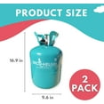 by DECOCHAMP Helium Jumbo Tank - 12.7 Cu Ft Helium Tank for Balloons at ...