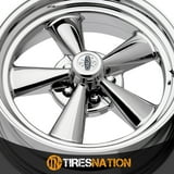 17x7 Cragar 610C G/T Chrome Wheel 5x4.75 (6mm) - Walmart.com