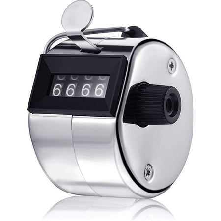 4-digit hand count counter hand counter metal mechanical hand counter ...