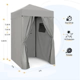 EAGLE PEAK Flex Ultra Compact 4 ft x 4 ft Pop-up Changing Room Canopy ...