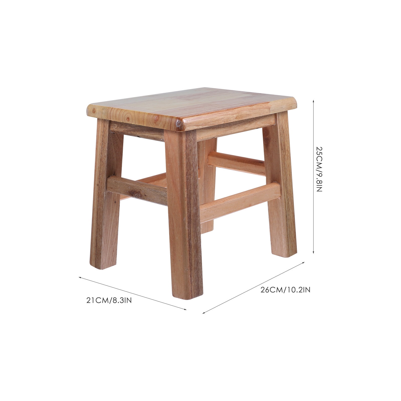 Household Solid Wood Small Square Stool Small Bench Shoes Stool Living ...