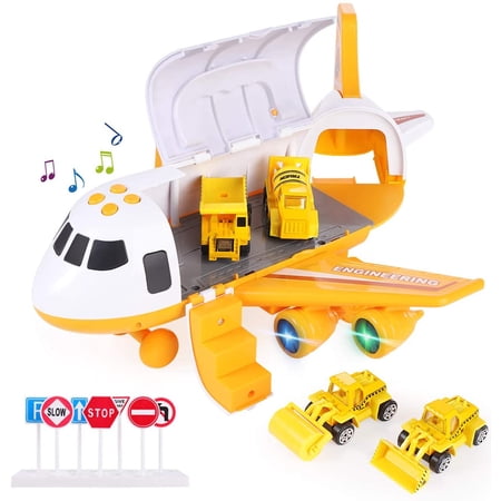 Airplane Toys, Cars Toys Set Fire Truck/Engineering Vehicle/Police Car ...