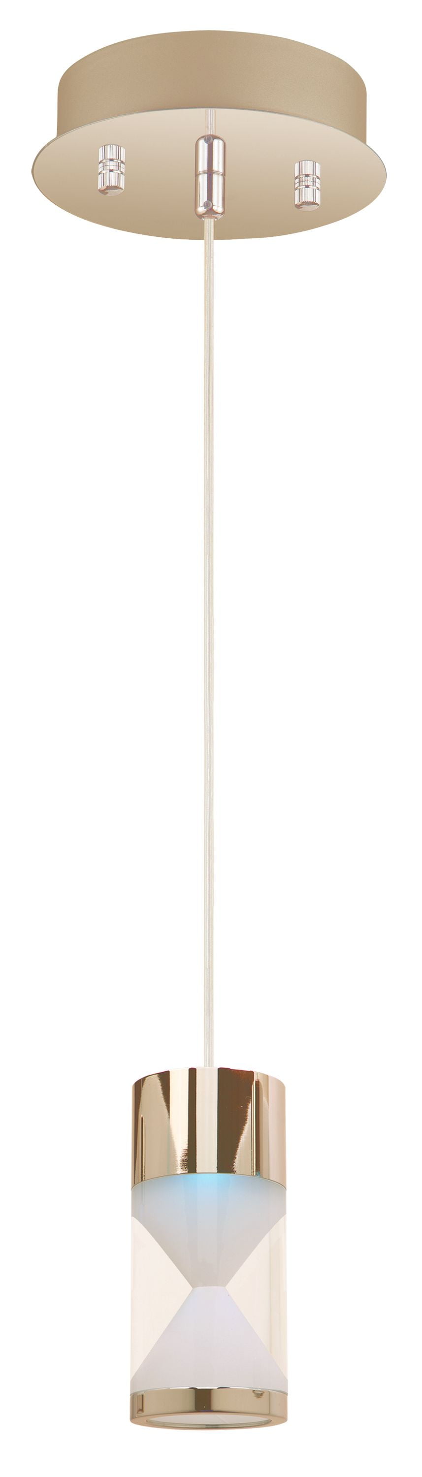 ET2 Lighting E22465-75PC Tyme - LED Pendant Polished Chrome Finish with ...