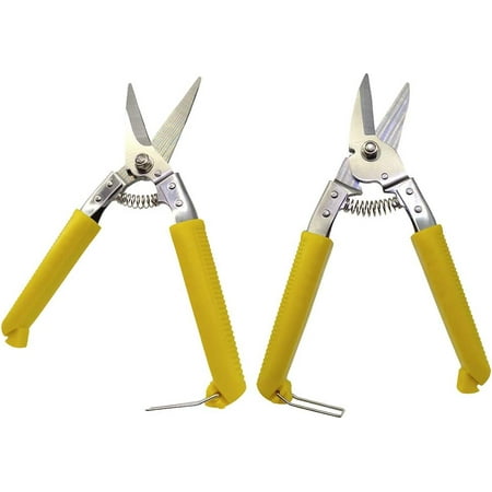 2 Pack of 8 Inch Heavy Duty Multi-Purpose Scissors,Electrician Scissors ...