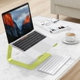Aluminum Laptop Stand for Desk, Detachable Computer Riser Holder ...