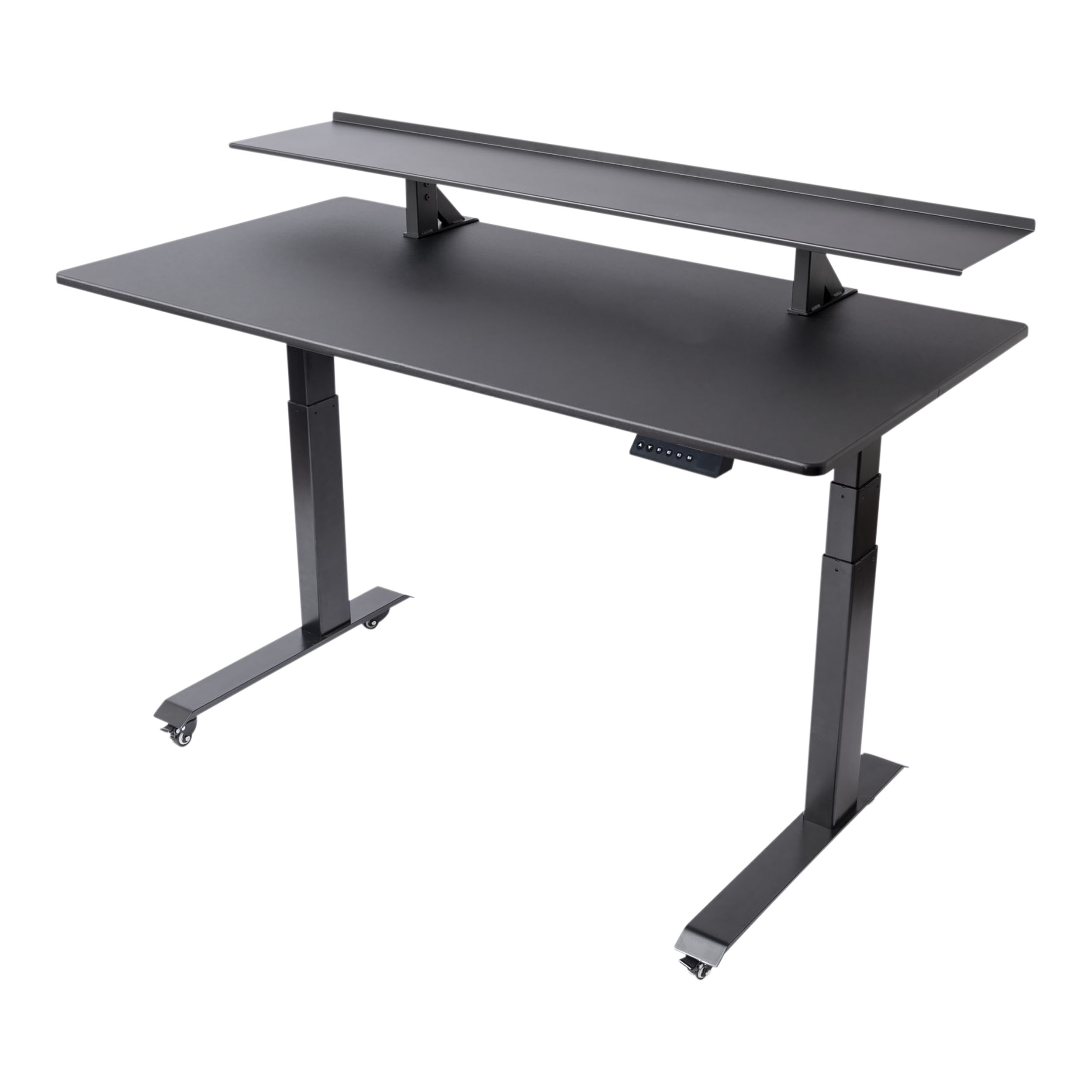 Stand Up Desk Store Split Top Electric Adjustable Height Standing Desk ...