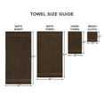 Mainstays Performance Solid Bath Sheet 2-Piece Set, Brown - Walmart.com