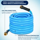 Kohree Portable Fresh Water Hose for Camping, 35FT RV, Trailer, Travel ...