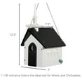 JCs Wildlife Chirping Church Wren and Chickadee Birdhouse - Cute Chapel ...