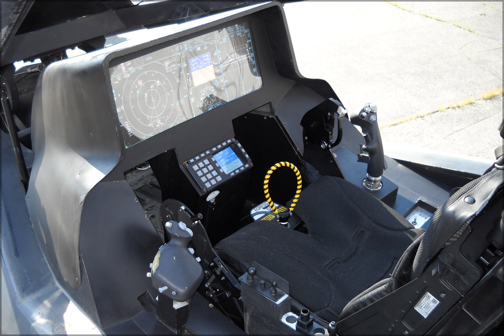 24"x36" Gallery Poster, cockpit mock-up of Lockheed Martin F-35 ...