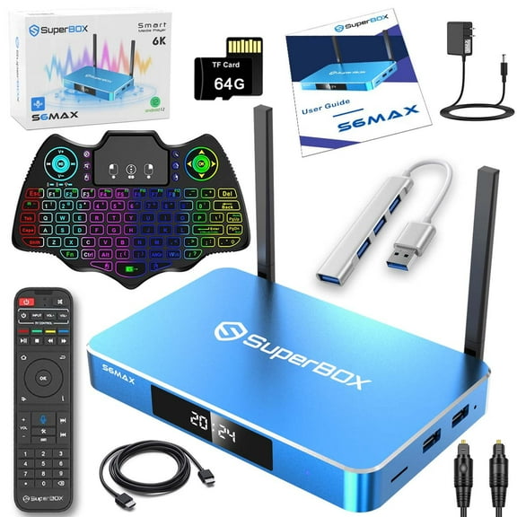 Superbox Supreme 2025 Fully Loaded with Premium Bonus Content, 8K Smart ...