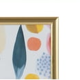 DesignOvation 4x6 Linear Gold Decorative Tabletop Picture Frame ...