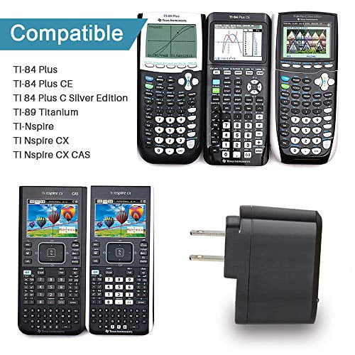 Buy UL Listed] AC Power Charger Adapter for Texas Instruments TI-84 ...